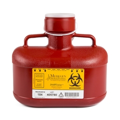 Medegen Medical Products LLC Sharps Container Sharps-Tainer Red Base 9 ...