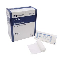 Curity Elastic Bandage Conform Cotton / Polyester 4" x 75" Sterile ...
