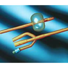 Bardex Lubricath Foley Catheter Bardex Lubricath 3-Way Standard Tip 5 ...