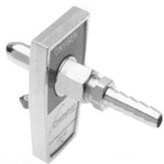 Chemetron Vacuum Hose Adapter Chemetron® For AHP300 Ventilator 1/4 Inch ...