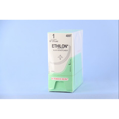Ethilon suture with needle Ethilon Nonabsorbable Uncoated Black Suture ...