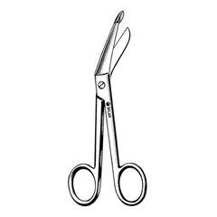 Sklar Lister Bandage Scissors 5-1/2 inch - Betty Mills
