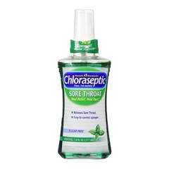 Chloraseptic Sore Throat Relief Chloraseptic® 1.4% Strength Oral Spray ...