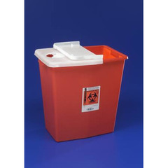 Cardinal Sharps Container SharpSafety Red Base 18-3/4 H X 18-1/4 W X 12 ...