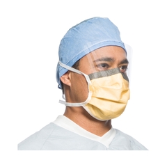 FluidShield Surgical Mask with Eye Shield FluidShield Anti-fog Foam ...