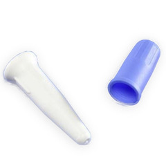 Curity Catheter Plug Curity Sterile, White Plug, Blue Cap, Plastic ...