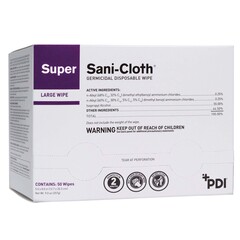 Super Sani-Cloth Hard Surface Disinfectant Super Sani-Cloth® Wipe ...