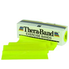 TheraBand Yellow X-Light Exercise Resistance Band 6 Yard - Betty Mills
