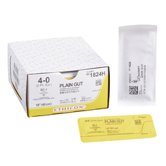 Absorbable Plain Gut Suture 4-0 SC-1 Straight 13 mm - Betty Mills