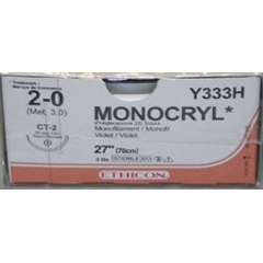 Monocryl Absorbable Suture with CT-2 Needle 2-0 - Betty Mills