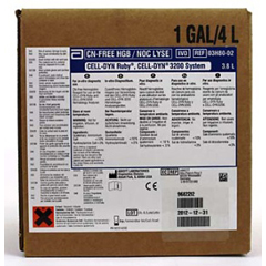 Abbott Nutrition Reagent CN-Free HGB / NOC Lyse For Cell Dyn 3200 ...