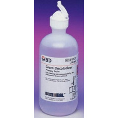 BD BBL Gram Stain Decolorizer BD BBL 4 X 250 mL, 4/PK - BD 212527 PK ...