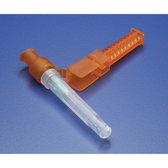 Needle-Pro Hypodermic Needle Needle-Pro® Hinged Safety Needle 25 Gauge ...