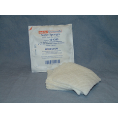 McKesson Sponge Dressing Medi-Pak™ Performance Plus Cotton 6" X 6 3/4 ...