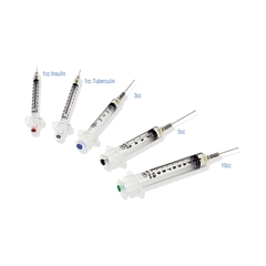 VanishPoint® Insulin Syringe with Needle, 100 EA/BX - Retractable ...