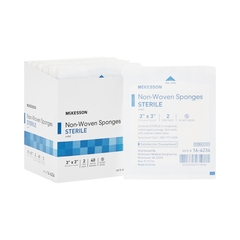 McKesson Sponge Dressing Medi-Pak Performance Plus Poly / Rayon 4-Ply 3 ...