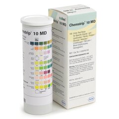 Chemstrip Urine Reagent Strip Chemstrip® 10 MD Glucose, Bilirubin ...