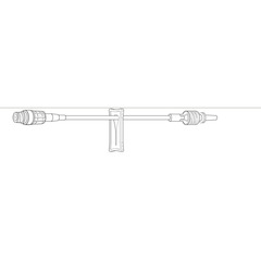 Baxter Extension Set 6" 1 Port 1 mL Priming Volume NonDEHP - Baxter ...