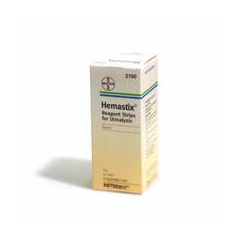 Hemastix Urine Reagent Strip Hemastix® 50 Strips - Siemens 10312568 CS ...