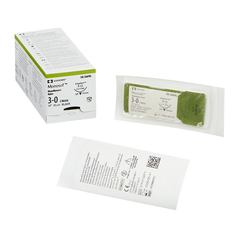 Monosof~Dermalon Suture with Needle - Covidien SN-5669G BX - Betty Mills