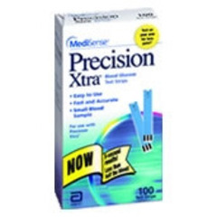 Precision Xtra .6 Microliter Blood Glucose Test Strips - Abbott ...