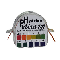 Hydrion Vivid pH Paper in Dispenser - Fisher Scientific 1485012J EA ...