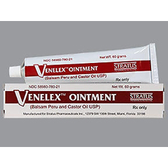 Venelex Balsam Peru / Castor Oil 87 mg - 788 mg / Gram Topical Ointment ...