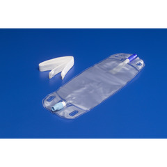 Dover Curity Urinary Leg Bag Anti-Reflux Valve 500 mL Vinyl - Cardinal ...