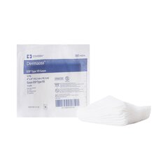 DermAcea Gauze Pad Dermacea™ Cotton 12-Ply 4" X 4" Square, 10EA/PK ...