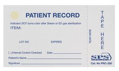 SPS Medical Sterilization Record Card for Tracking Sterilized items to ...