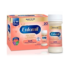 Enfamil® A.R.™ Infant Formula, 2 oz. Bottle, Liquid, Added Rice, Spit ...