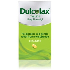 Dulcolax Laxative Dulcolax® Tablet 10 per Box 5 mg Strength Bisacodyl ...