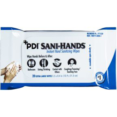 Sani-Hands Sanitizing Skin Wipe Sani-Hands Soft Pack Alcohol 20 per ...