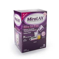 MiraLAX Laxative MiraLAX® Powder 17 gm, 24/BX - Schering Plough ...