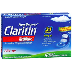 Claritin Redi Tabs Allergy Relief Claritin® Redi Tabs® 10 mg Strength ...