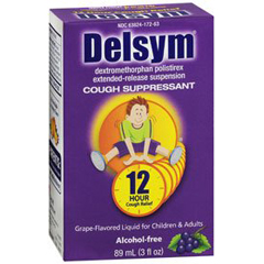 Delsym Children's Cold and Cough Relief Delsym® 30 mg / 5 mL Strength ...