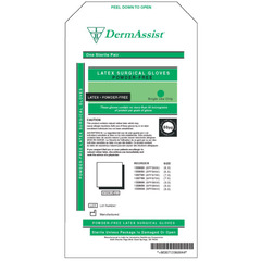 DermAssist Latex Surgical Glove, Size 6.5, Ivory - Innovative ...