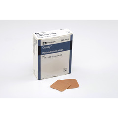 Curity Adhesive Spot Bandage Sterile Square Tan - Betty Mills