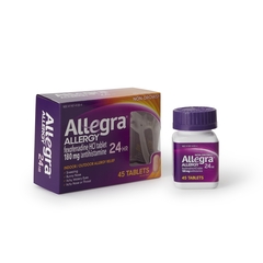 Allegra Allergy Relief Allegra® 180 mg Strength Tablet 45 per Box ...