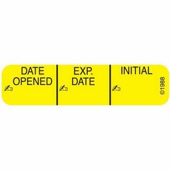 Pharmex® "Date Opened" Advisory Label, 0.56 x 0.38 Inch - PDC ...