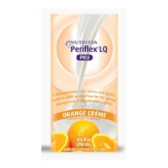 Periflex LQ PKU Oral Supplement Periflex LQ Orange Crme 8.5 oz. Pouch ...
