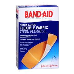 Band-Aid Adhesive Strip Band-Aid Flexible Fabric 1-3/4 X 2 Inch Fabric ...