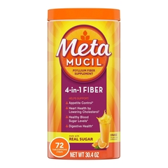 Metamucil Fiber Supplement Metamucil® Orange Flavor Powder 30 oz. 3.4 ...