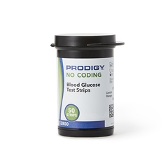 Prodigy Blood Glucose Test Strips Prodigy® 50 Test Strips per Box ...