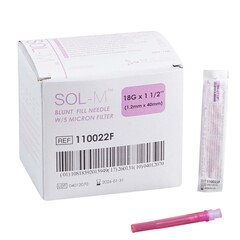 SOL-M Filter Needle SOL-M™ 18 Gauge 1-1/2 Inch Blunt - Sol-Millennium ...