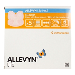 Allevyn Life Foam Dressing Allevyn Life 9.8" x 9.9" Heel Sterile ...