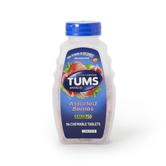 Tums Extra Strength 750 Tums® Extra Strength 750 Antacid (1488063), 96 ...
