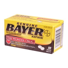 Bayer Pain Relief Bayer® 325 mg Strength Aspirin Tablet 50 per Bottle ...