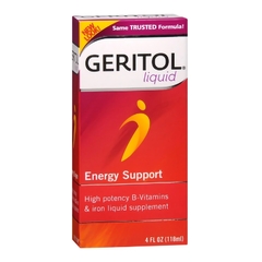 Geritol Multivitamin Supplement Geritol Vitamin B3 / Choline Bitartrate ...