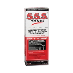 S.S.S. Tonic Iron with Vitamin B Supplement S.S.S. Tonic 100 mg / 20 mg ...